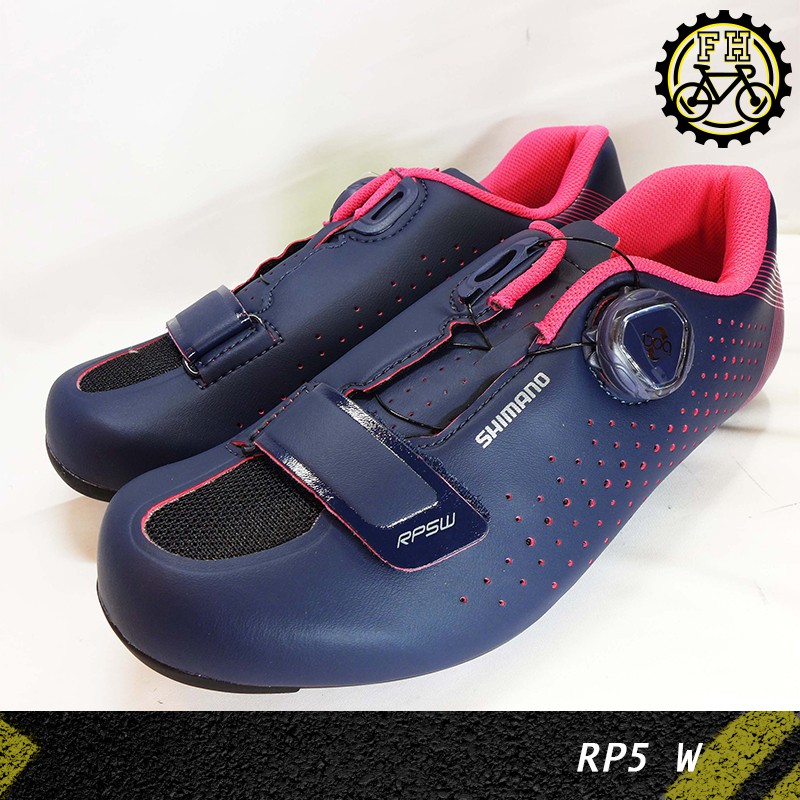 【小萬】全新出清37號 女性 SHIMANO SH-RP5 海軍藍 公路車鞋 卡鞋 入門款 公司貨 RP5 BOA旋鈕 | 蝦皮購物
