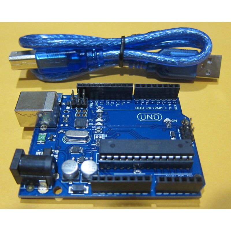 《53》Arduino UNO R3 ATMEGA16U2(非舊板8U2) 開發板(相容ARDUINO) 兼容官方版 | 蝦皮購物