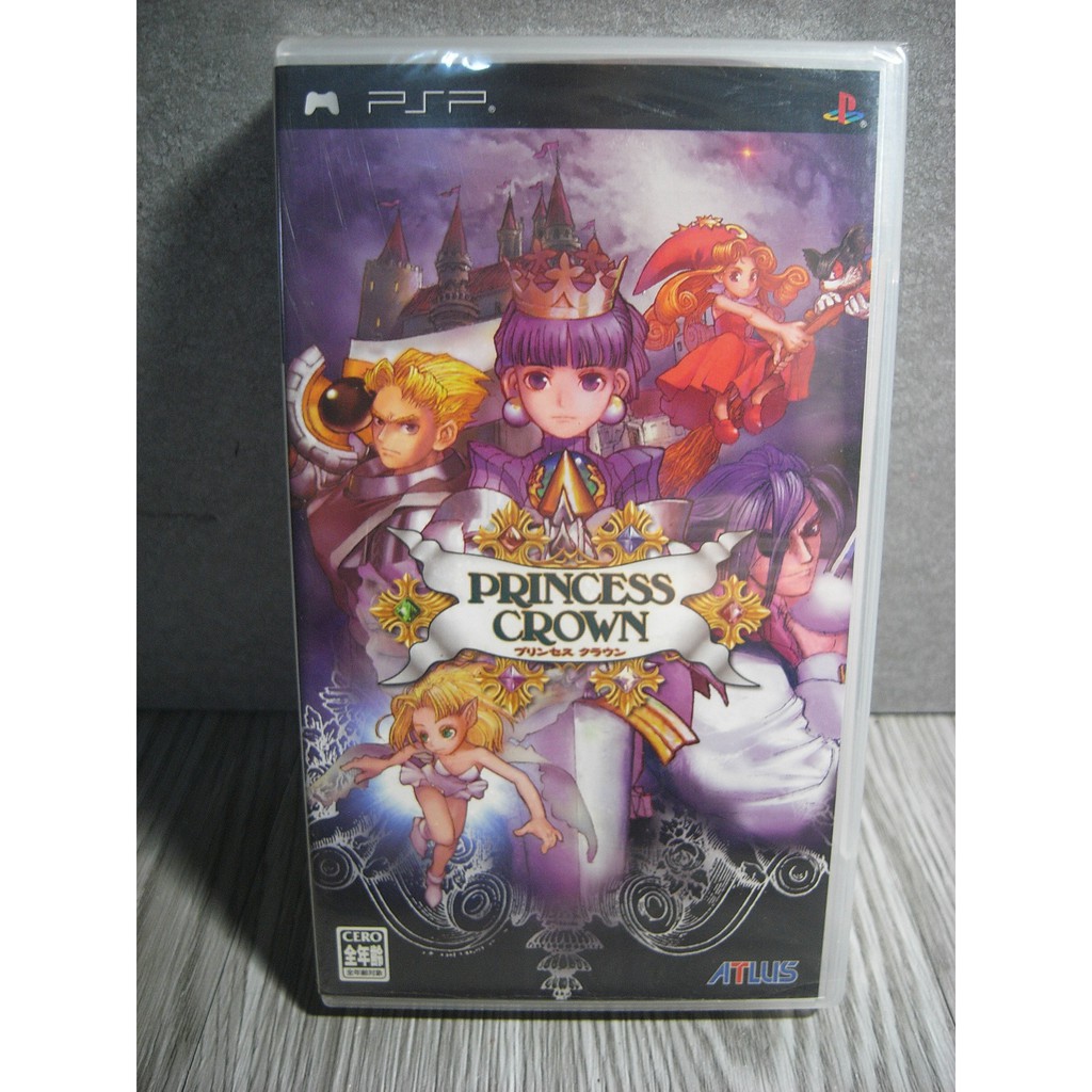 PSP 正版 遊戲 日版 公主之冕 Princess Crown / 公主寶冠 | 蝦皮購物