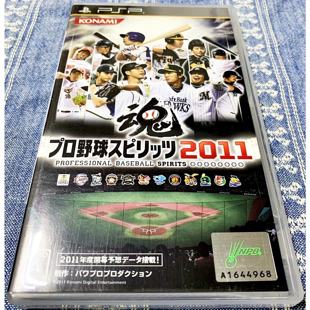 (有說明書) PSP 職棒野球魂 2011 Professional Baseball Spirits 日版 K4 | 蝦皮購物