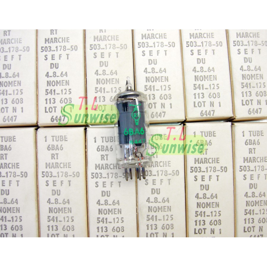 台灣現貨 6K4 ︽NO:6558 法國 RT 6BA6 (中國 6K4 升級管) (NIB 全新品) 十字印模 | 蝦皮購物
