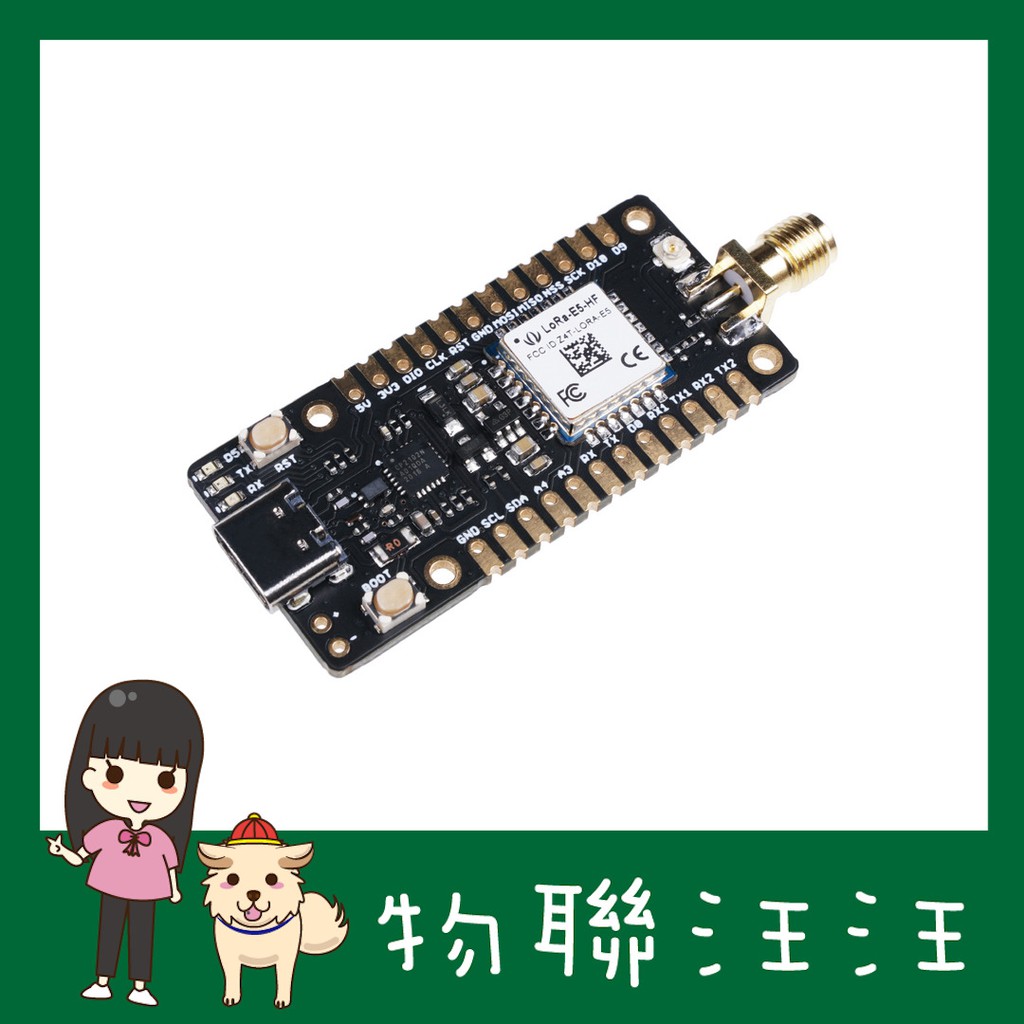 [物聯汪汪] 含稅附發票~ LoRa-E5 mini (STM32WLE5JC) 開發套件 | 蝦皮購物