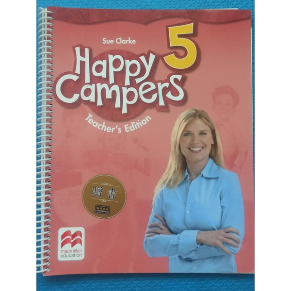 Happy Campers 5 Teacher’s Edition教師版:Sue Clarke-附CD-全新未使用 | 蝦皮購物