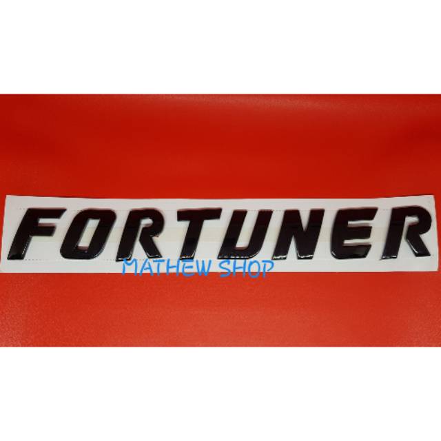 豐田 MESIN 黑色 Fortuner Hood Emblem 黑色 Toyota Fortuner Emblem 黑 | 蝦皮購物