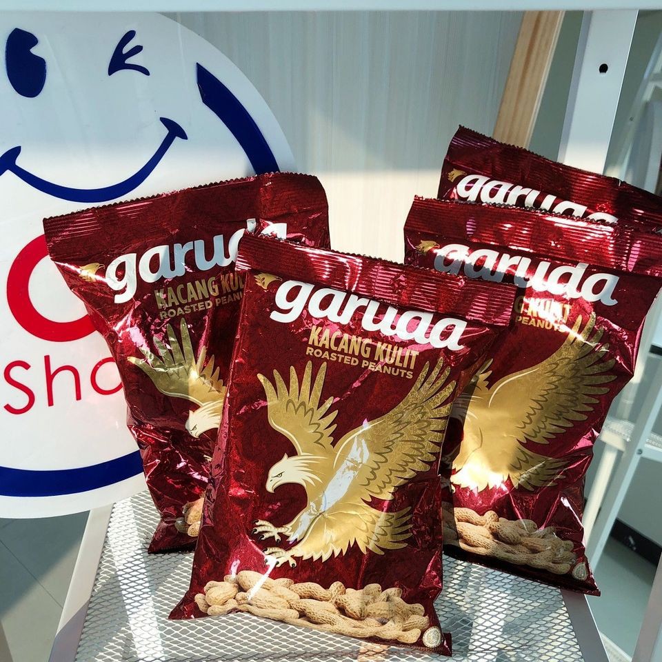 GARUDA ROASTED PEANUTS / KACANG KULIT 200g 花生 豆 帶殼 紅 FC06003 | 蝦皮購物
