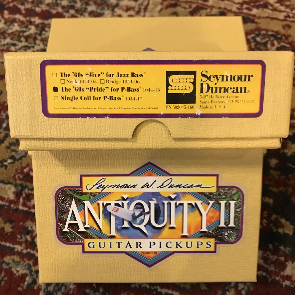 Seymour Duncan Antiquity II for Precision Bass Pride 拾音器 | 蝦皮購物