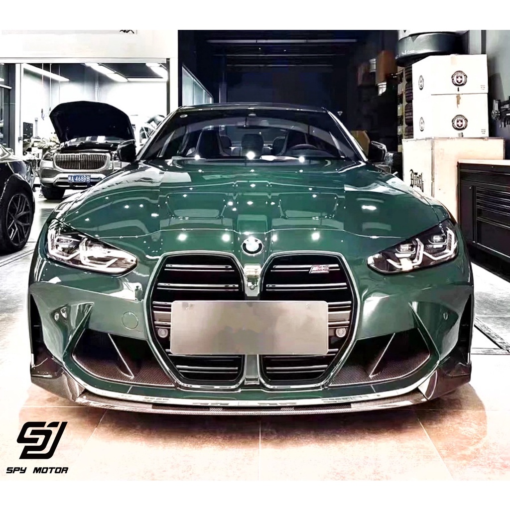 【SPY MOTOR】BMW G80 G82 G83 M3 M4 乾碳纖維前下巴 MP款 | 蝦皮購物