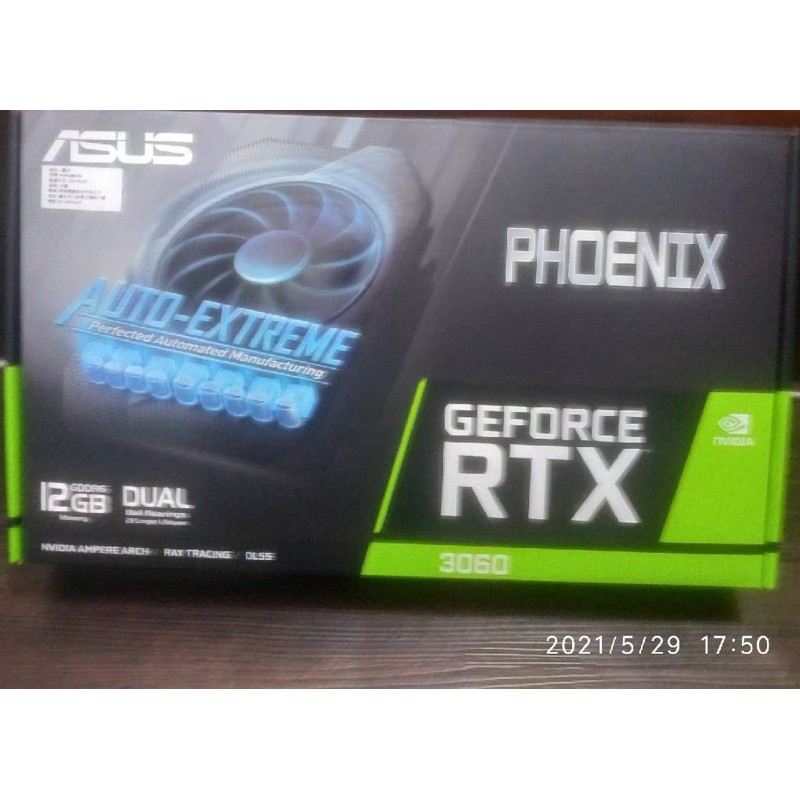 全新 現貨 華碩 RTX-3060 Phoenix PH-RTX3060-12G | 蝦皮購物