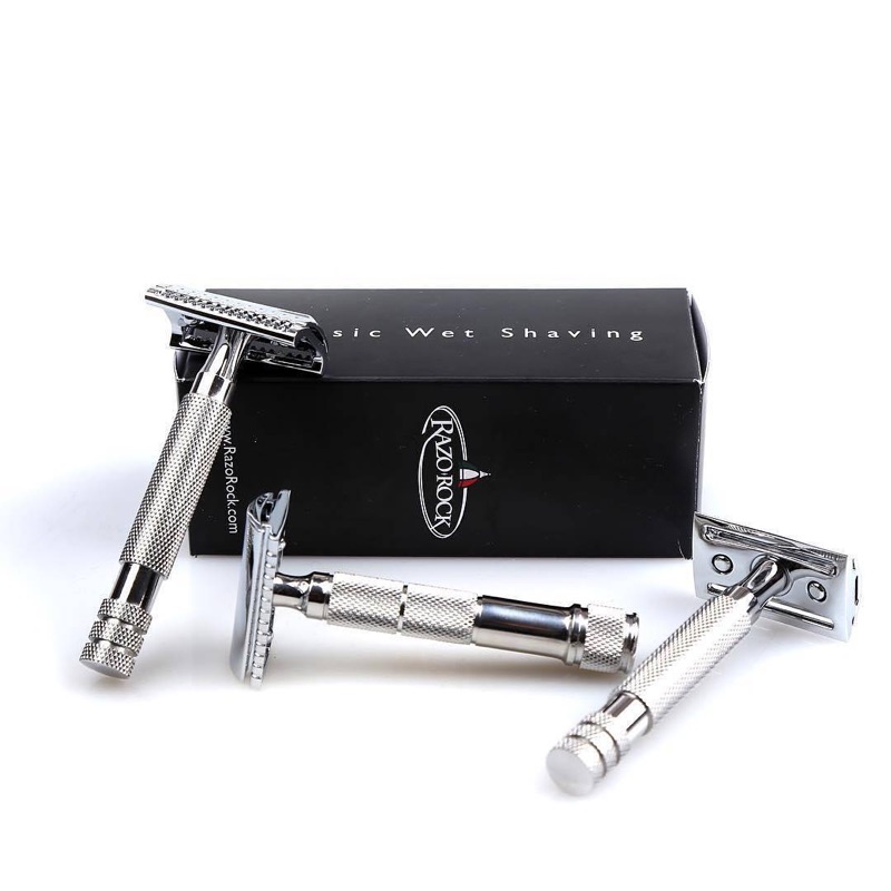 義大利 RazoRock German 37 斜口式 刮鬍刀 精選組 傳統安全刮鬍刀 | 蝦皮購物
