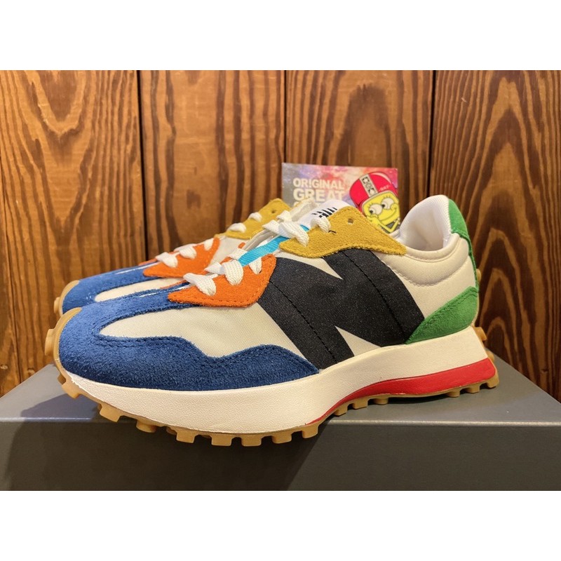 {OGC}NEW BALANCE 327 鋼彈 拼接 MS327PBA | 蝦皮購物