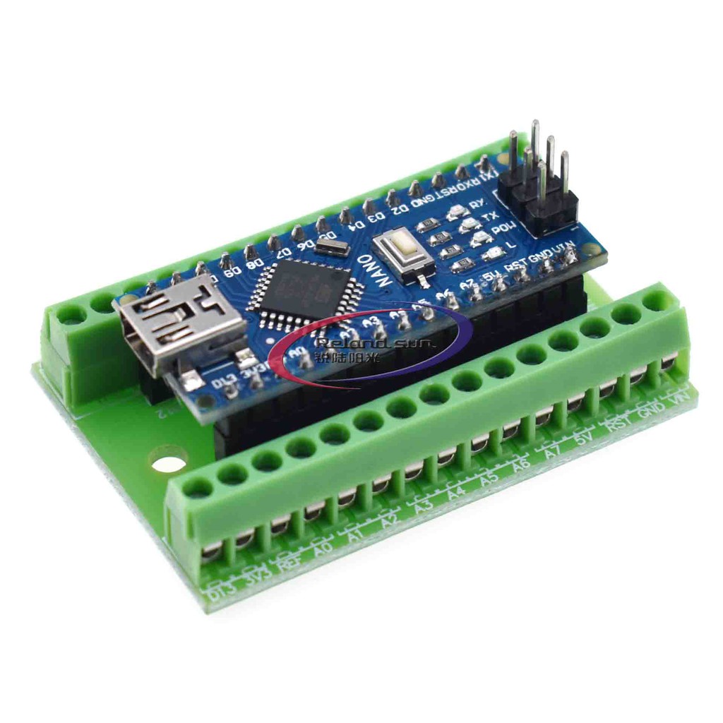 Nano V3.0 控制器端子適配器擴展板 NANO IO Shield Arduino AVR ATMEGA328P | 蝦皮購物