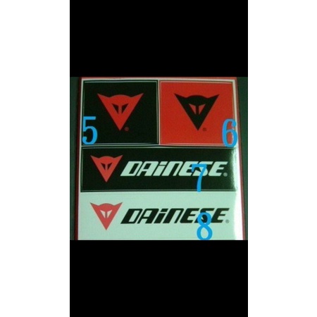 丹尼斯 原廠 方形 長方形貼紙 dainese original sticker | 蝦皮購物
