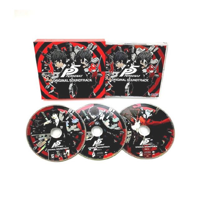 P5-Persona5 original soundtrack-3CD | 蝦皮購物