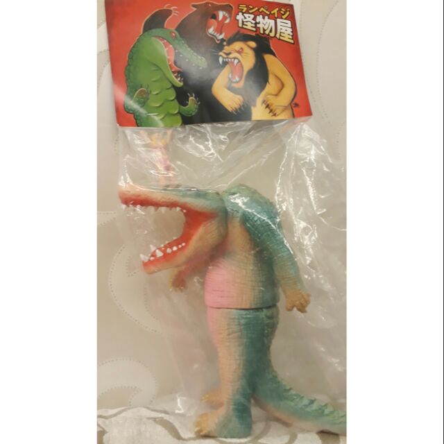 全新袋裝 Rampage Toys’ Two Toed Tom Kaibutsuya Medicom 2017 限定巨鱷 | 蝦皮購物