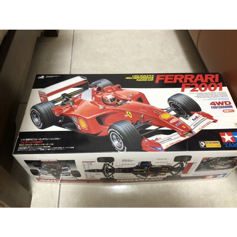 Tamiya FERRARI F2001全新盒裝（kyosho 京商 田宮 tomica LEGO) | 蝦皮購物