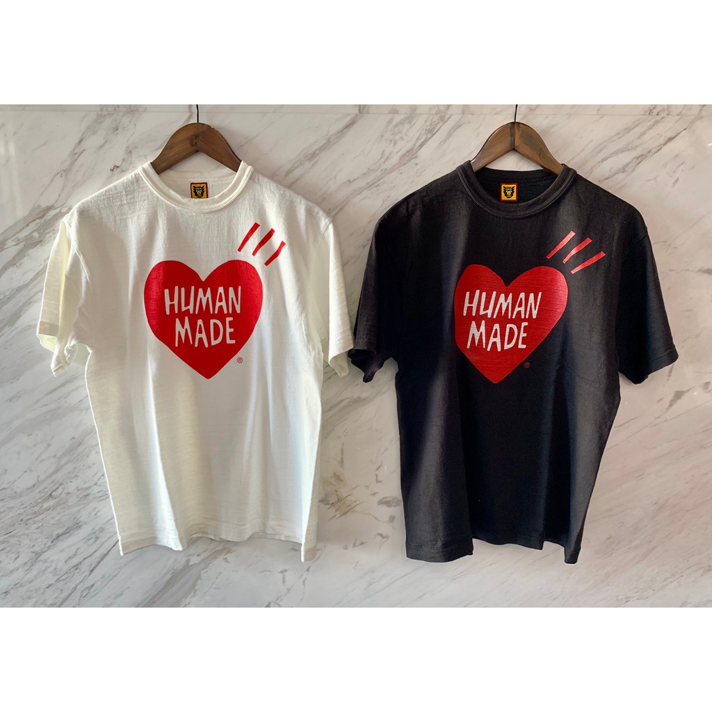 HUMAN MADE BIG HEART LOGO 大愛心 白色 黑色 全新 現貨 | 蝦皮購物