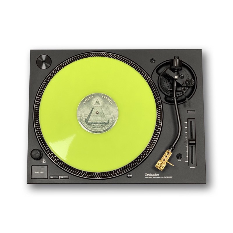 Control Vinyl Labels Lil’DJ 全視之眼 黑膠唱片標貼紙 | 蝦皮購物