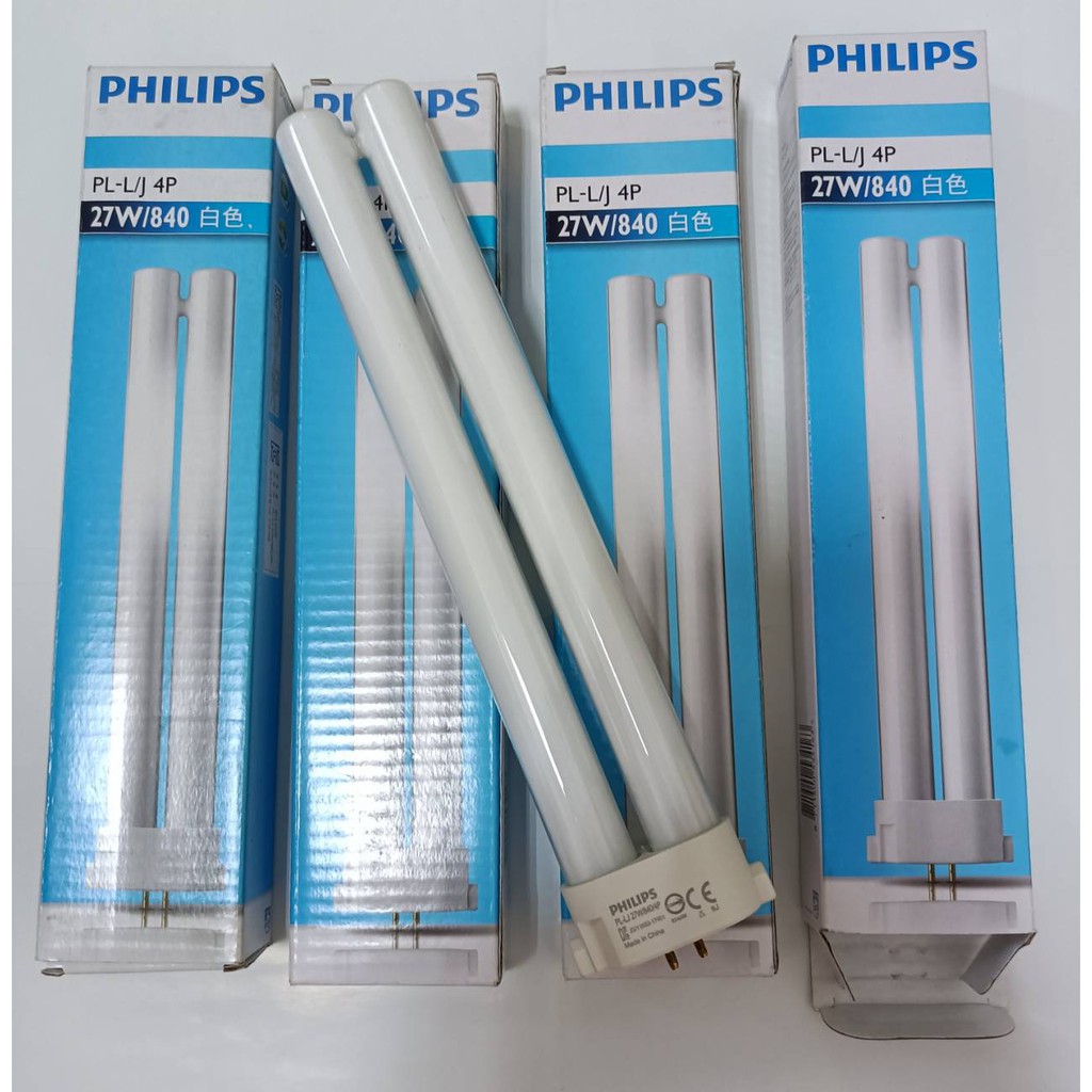 飛利浦 PL-LJ 4P 27W 840白色燈管 (現貨) | 蝦皮購物