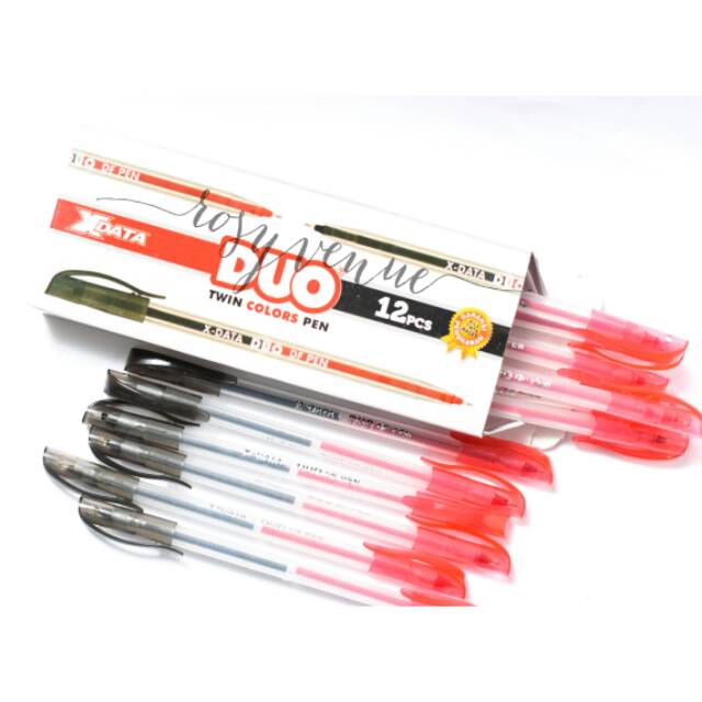 Hitam MERAH PEN PEN PEN 兩色雙筆黑紅 XData DUO 保修無果醬 | 蝦皮購物
