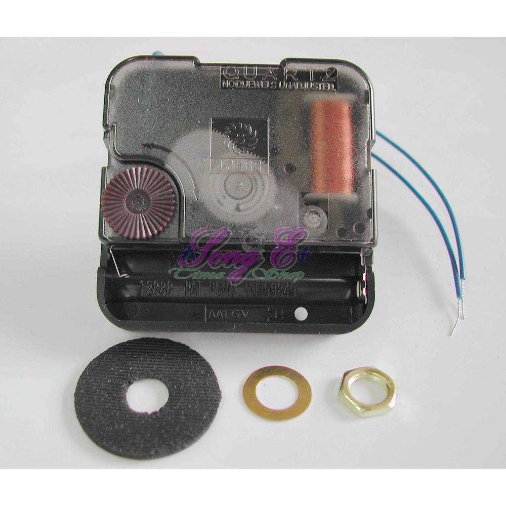 太陽觸點機芯(太陽孔徑) 金屬螺管12mm 12888 跳秒 音樂鐘專用 指針另購 DIY 時鐘維修 | 蝦皮購物