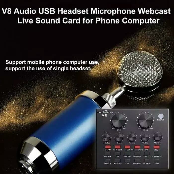 聲卡 V8 MIXER 聲卡 V8 MIXER Audio USB 外置聲卡 | 蝦皮購物