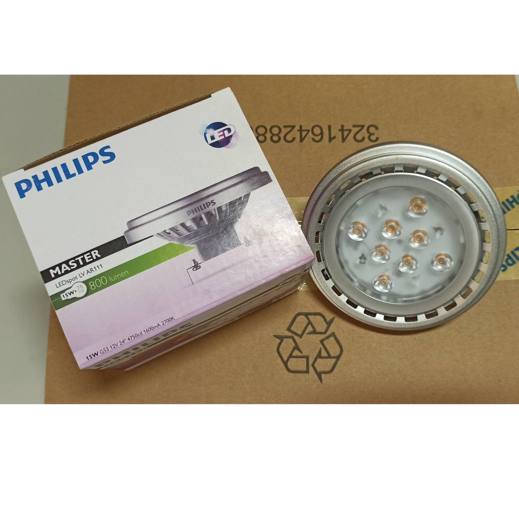 PHILIPS 飛利浦 LED15w AR111 Master 2700k | 蝦皮購物