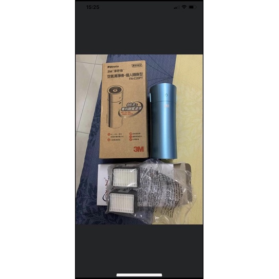 3M FA-C20PT空氣清淨機-個人隨身型，車子、家庭兩用，附2個全新濾網 | 蝦皮購物