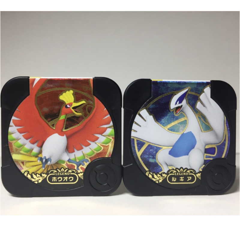 神奇寶貝 Pokémon Tretta U2彈 台8彈 黑卡合售 傳説級別 U2-00 洛奇亞 + U2-01 鳳王 | 蝦皮購物