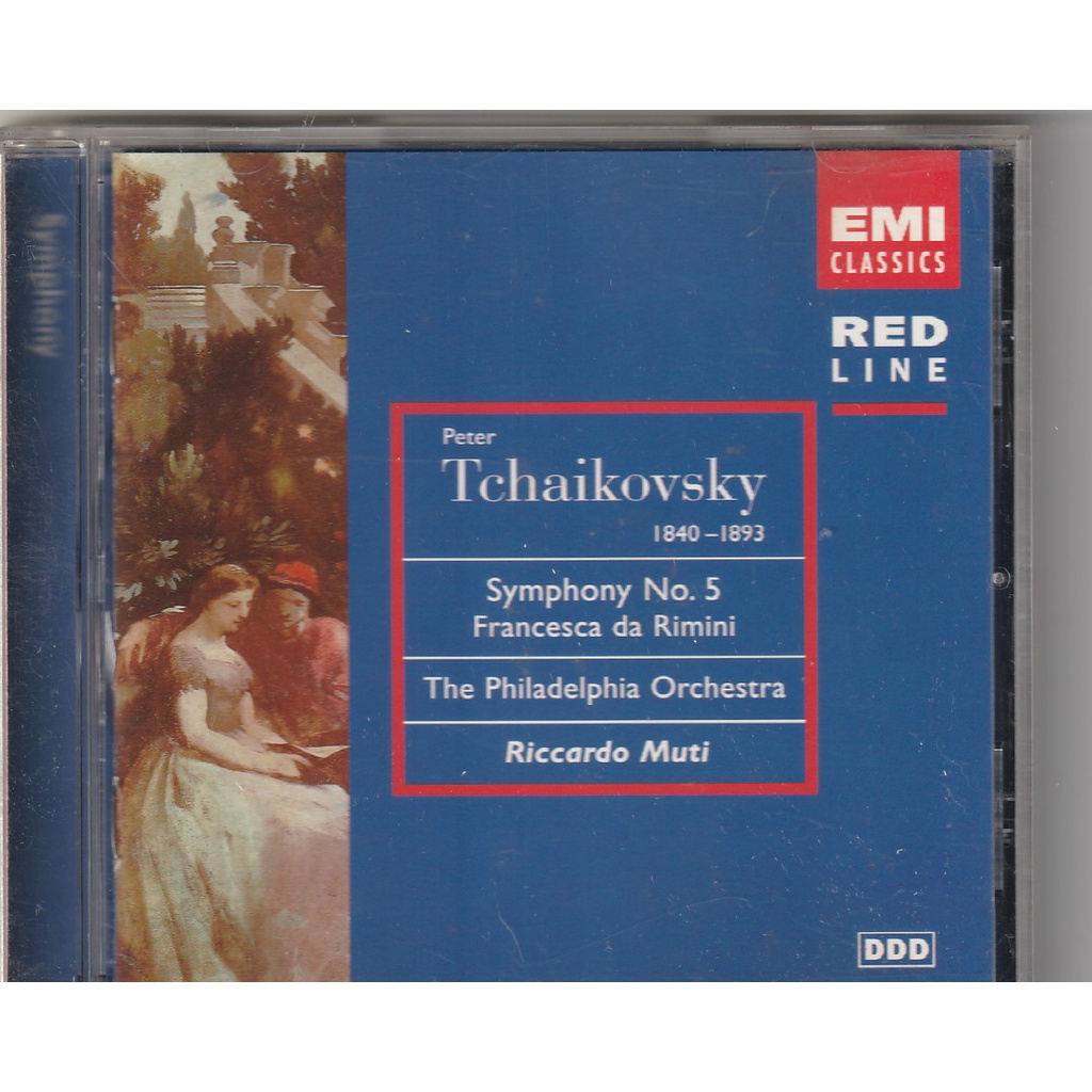 [EMI Red Line] 柴可夫斯基 第五號交響曲 慕提 Francesca Da Rimini Muti | 蝦皮購物
