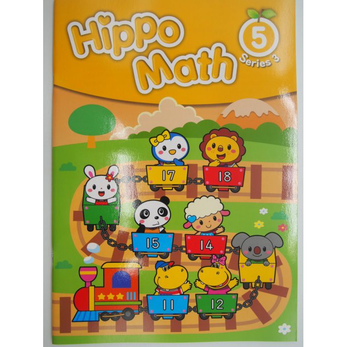 【月界2S】新書～Hippo Math-Series 3－5（附貼紙）_Anna Chin_何嘉仁 〖少年童書〗CBM | 蝦皮購物