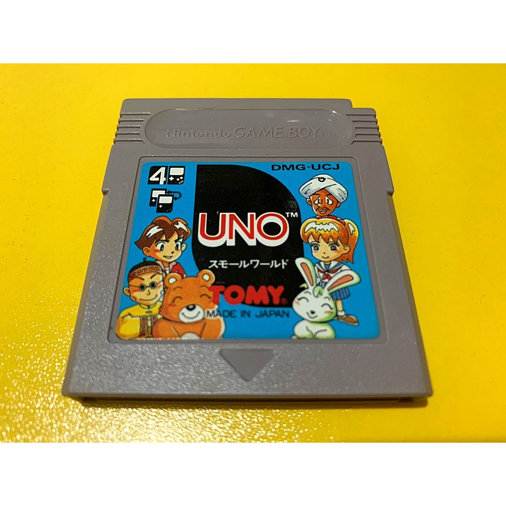 歡樂本舖 GB UNO TOMY (無盒書) 可四人連機 任天堂 GameBoy GBA、GBC 適用 F3 | 蝦皮購物