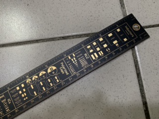 【正品】現貨 Nvidia PCB Ruler PCB 元件尺 信仰尺 新一代 | 蝦皮購物