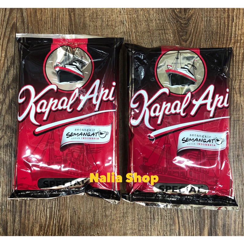 印尼進口 KAPAL API SPECIAL 輪船牌咖啡粉。165g/1包。現貨商品。 | 蝦皮購物