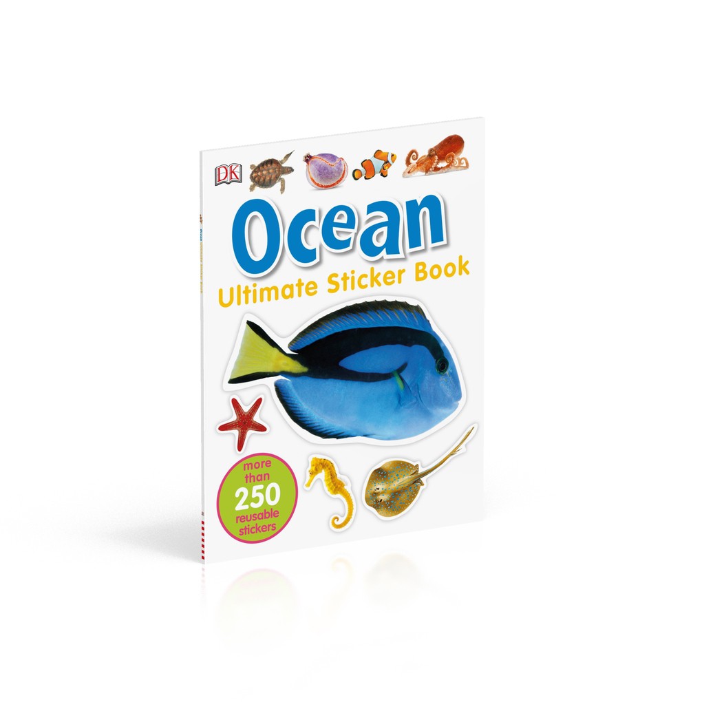 DK Ocean Ultimate Sticker Book【百科貼紙書：海洋】 | 蝦皮購物