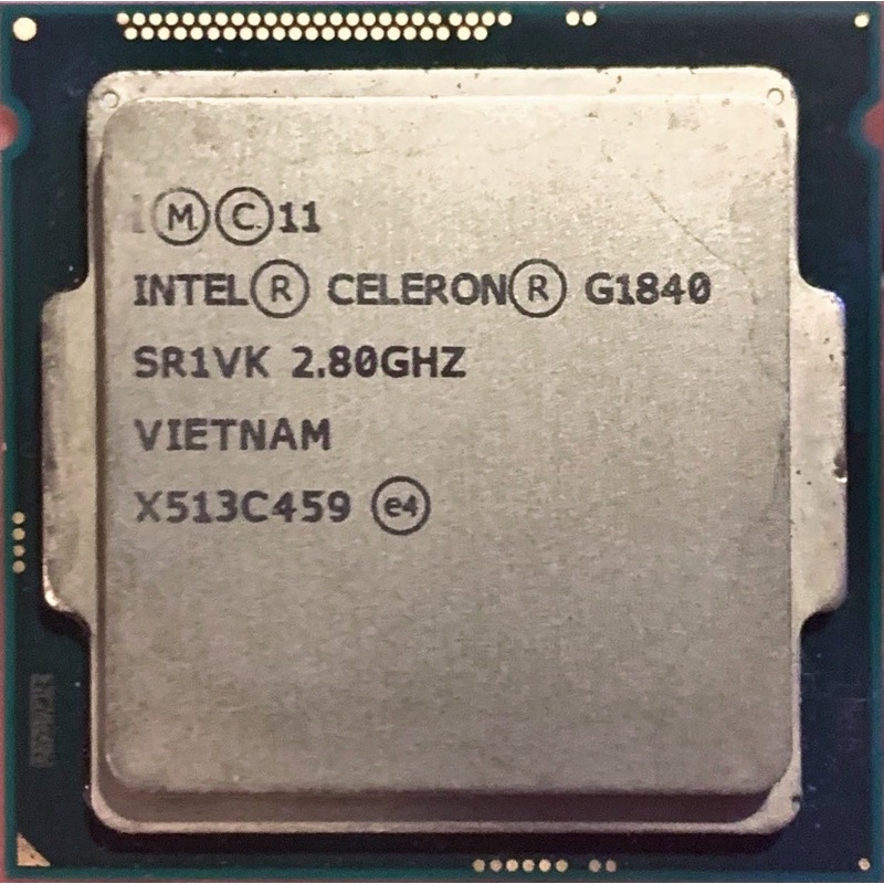 Intel® 第四代 G1840雙核心處理器2M快取記憶體、2.80 GHz | 蝦皮購物