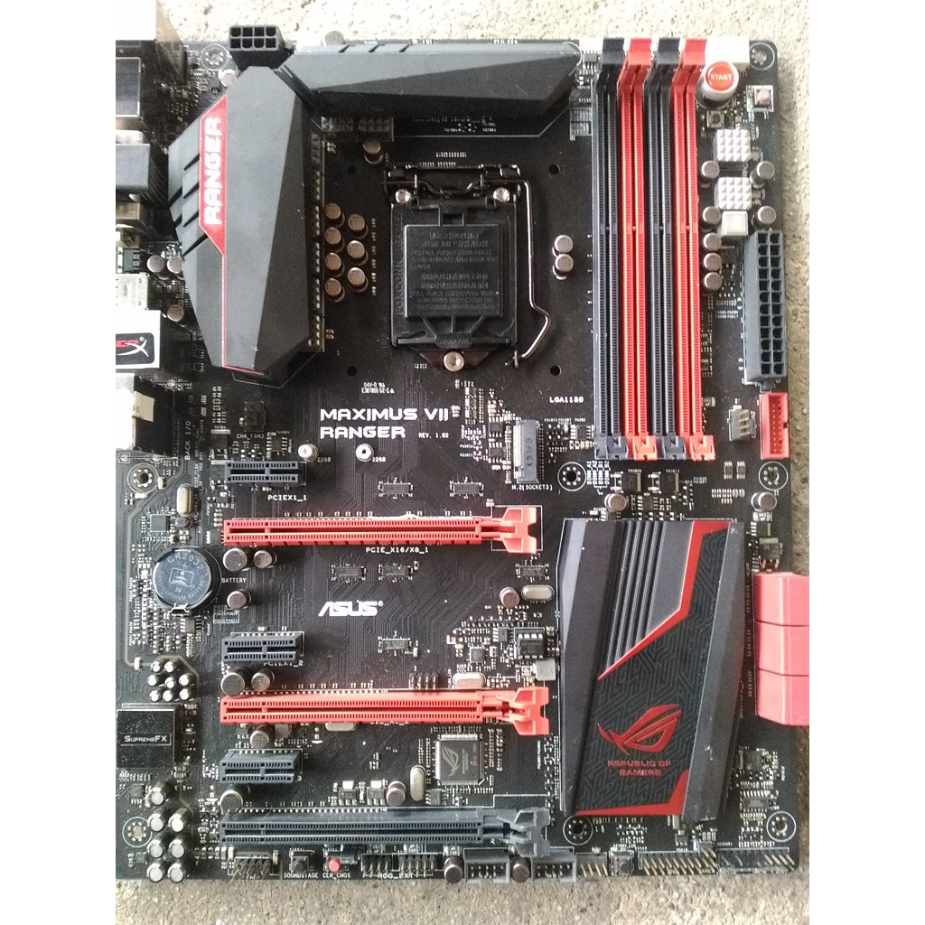 華碩 ASUS Z97 ROG MAXIMUS VII RANGER 腳位主機板 (無 M.2) | 蝦皮購物
