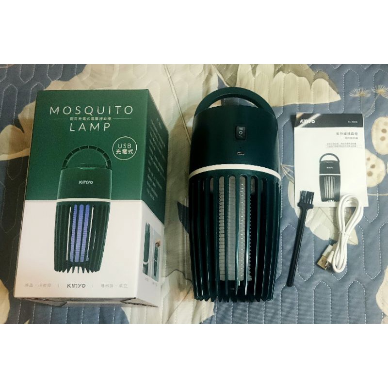 kinyo 倆用充電式電擊紫外線捕蚊燈 型號KL-5836 特價299元 | 蝦皮購物