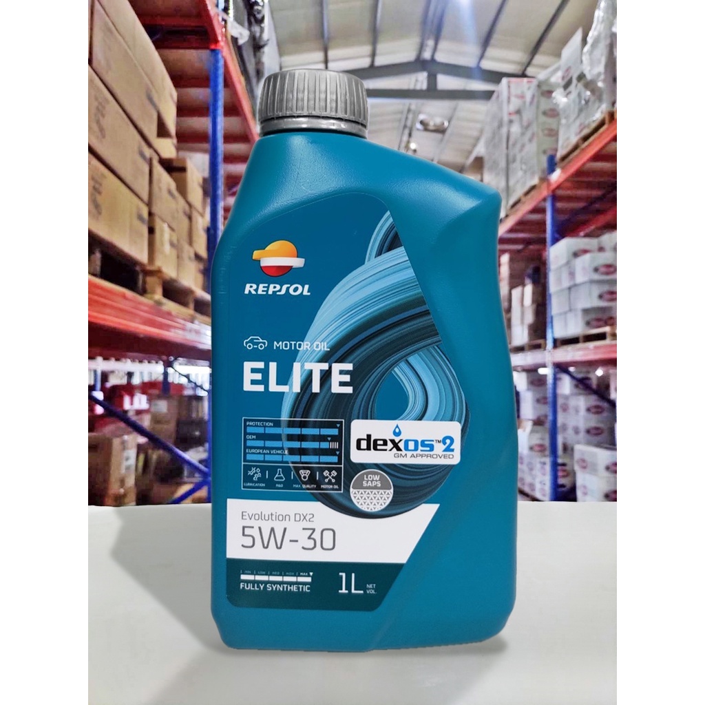 『油工廠』REPSOL ELITE EVOLUTION DX2 5W30 全合成 機油 汽柴油 C3/229.52 1L | 蝦皮購物