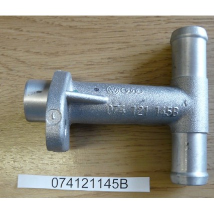 《歐馬國際》074121145B T4 2.4 2.5 1998年後 水管接頭 側水管座 德國原廠 | 蝦皮購物