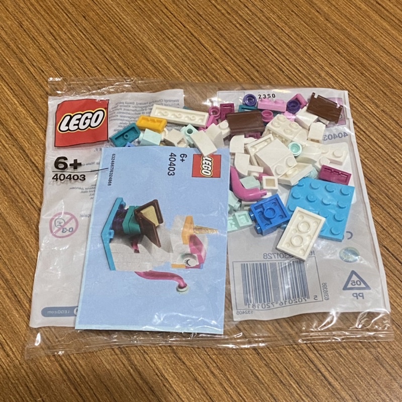 全新未拆 現貨 正版 LEGO 40403 獨角獸 拼砌包 | 蝦皮購物