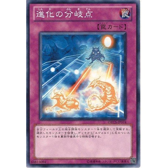 【DCT_緣夢の城】遊戲王 ORCS-JP074 進化的分歧點 普卡 90-95分 | 蝦皮購物