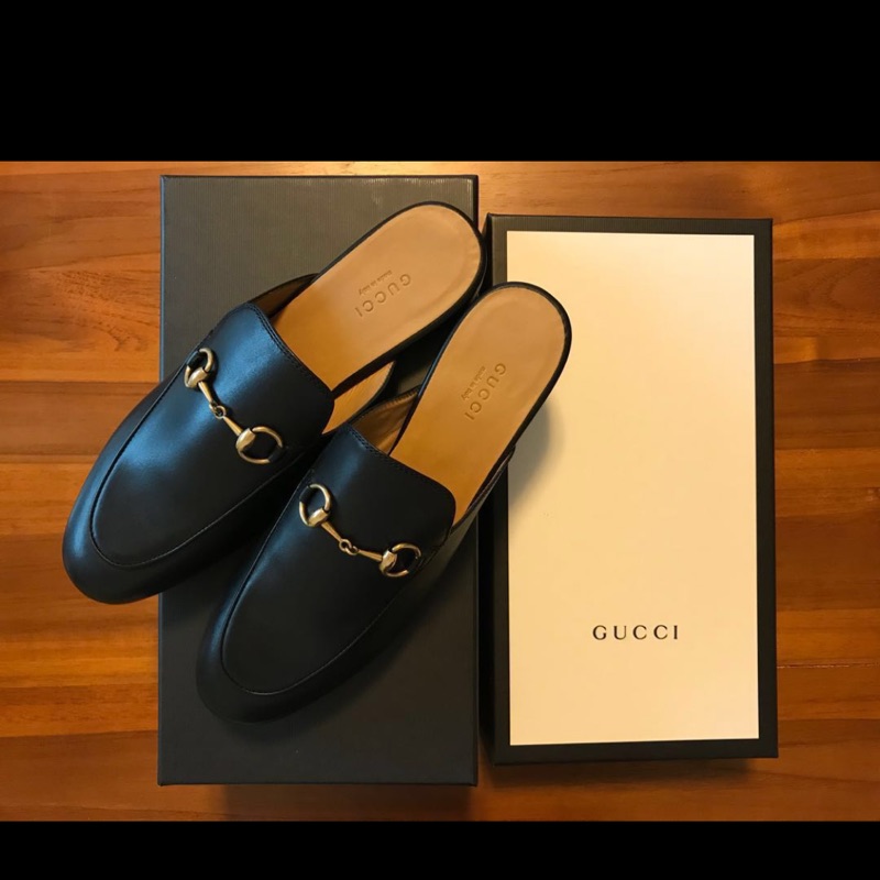 (Emily_xoxo專屬賣場)Gucci 部落客狂推黑色穆勒鞋 | 蝦皮購物