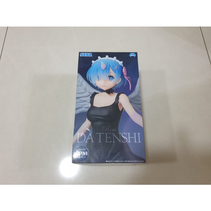 正版 SEGA LPM RE 從零開始的異世界生活 雷姆 蕾姆 墮天使 鬼天使 黑衣 爆乳 美女 公仔 | 蝦皮購物