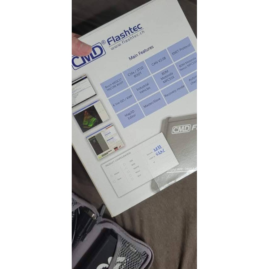 CMD FLASH TOOL 車用電腦刷寫工具 OBD BOOT MODE 品項如新 FLASHTEC SA | 蝦皮購物