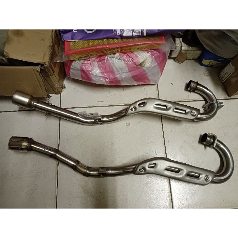 VR150 VR200改裝不鏽鋼排氣管1500、1200元 | 蝦皮購物