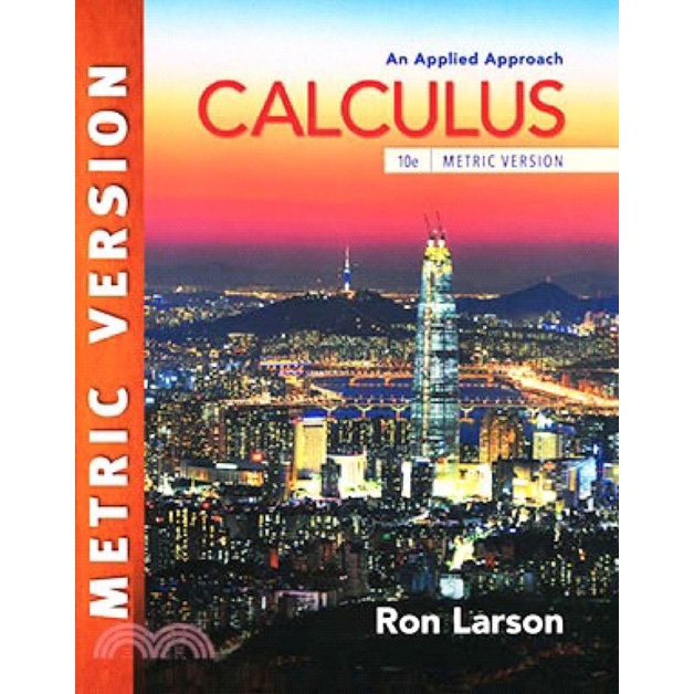 Calculus: An Applied Approach (Metric Edition) 10e 微積分 | 蝦皮購物
