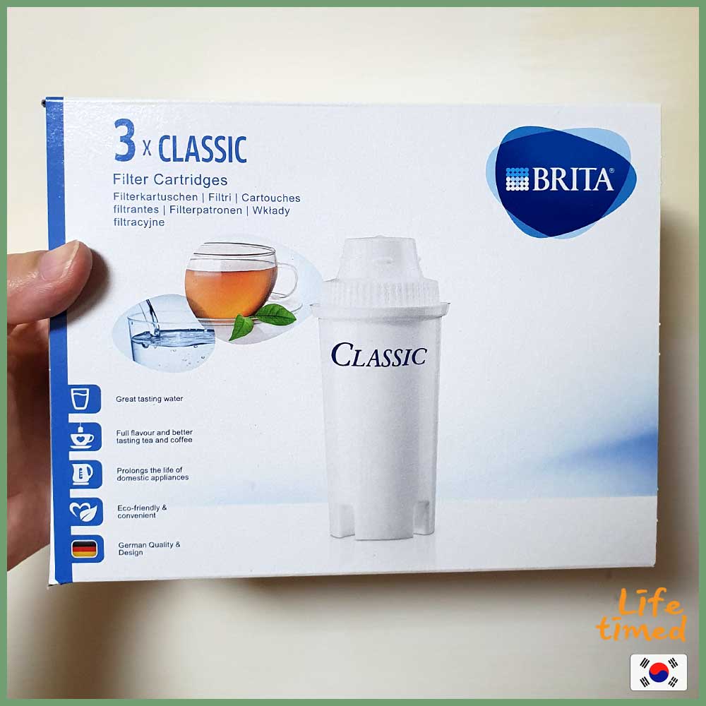 Brita classic water purifier filters 3P cartridge | 蝦皮購物