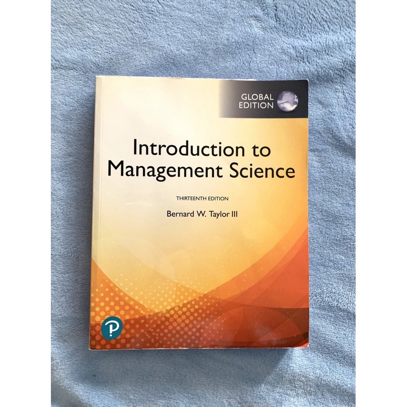 Introduction to Management Science (GE) | 蝦皮購物