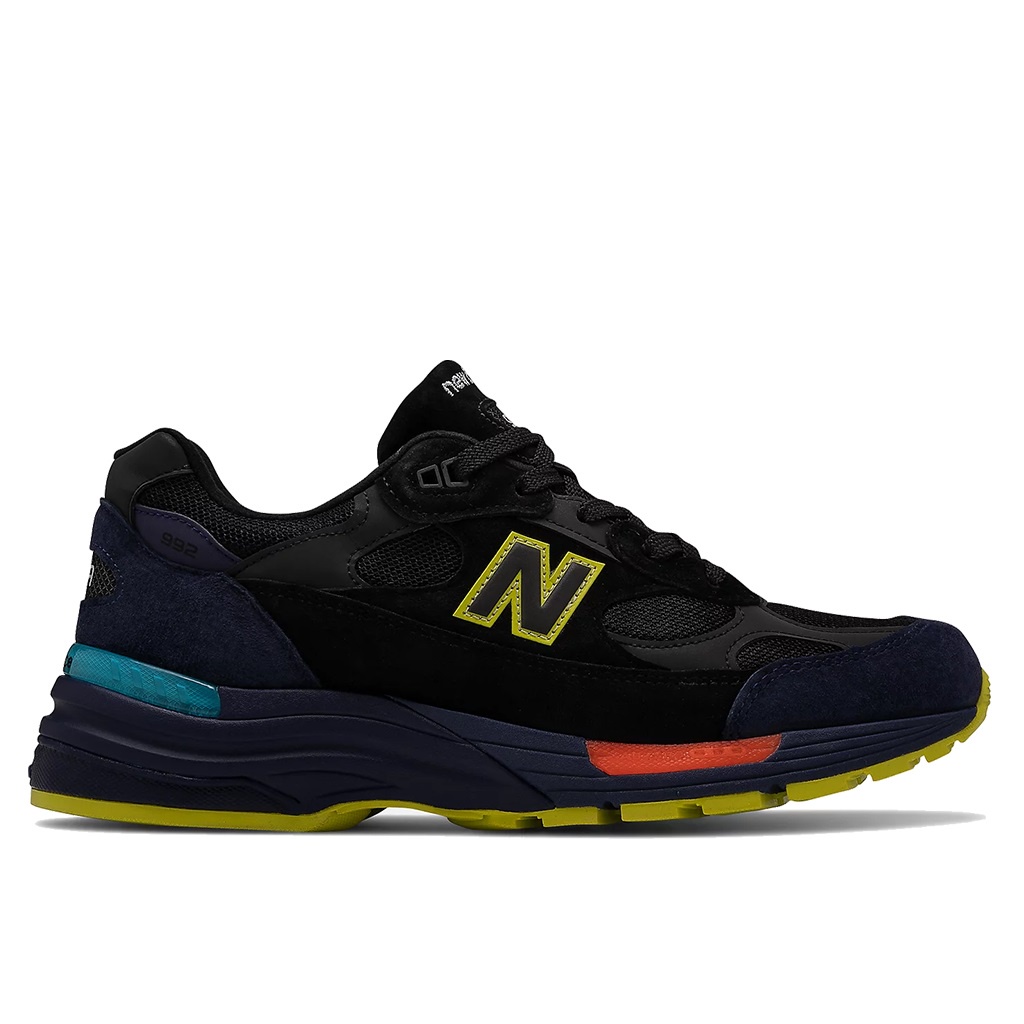 NEW BALANCE 992 M992【M992LT】BLACK PURPLE 美國製 黑藍紫橘黃【A-KAY0】 | 蝦皮購物