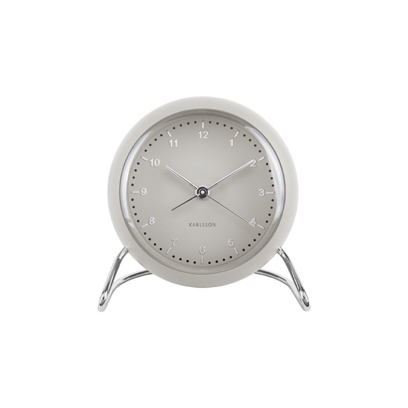 Karlsson Alarm Clock Val - Gray | 蝦皮購物